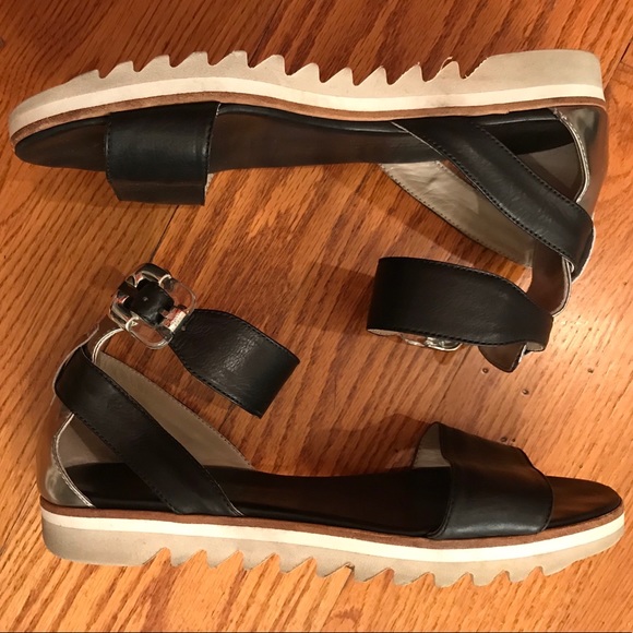 Attilio Giusti Leombruni | Shoes | Agl Ankle Wrap Sandal Black | Poshmark